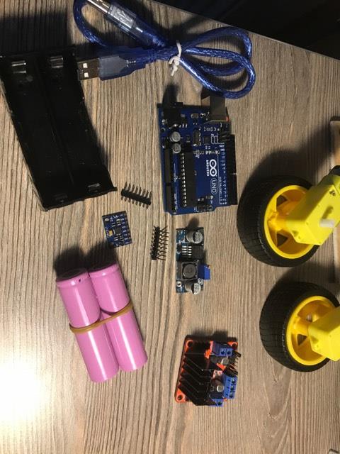 Arduino ile 2 Tekerlekli Denge Robotu
