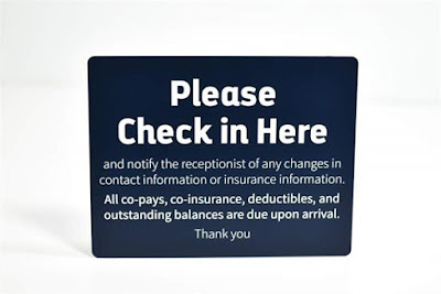 oldfoolrn: Hospital Signage - Yesterday and Today