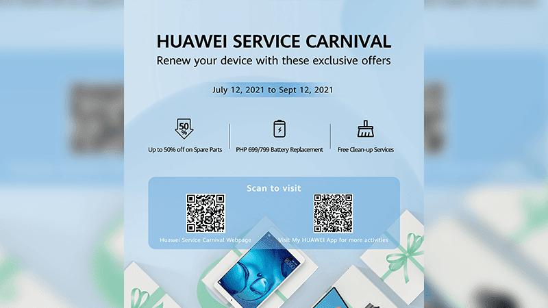 Huawei Service Carnival officially starts in PH—to run until September!