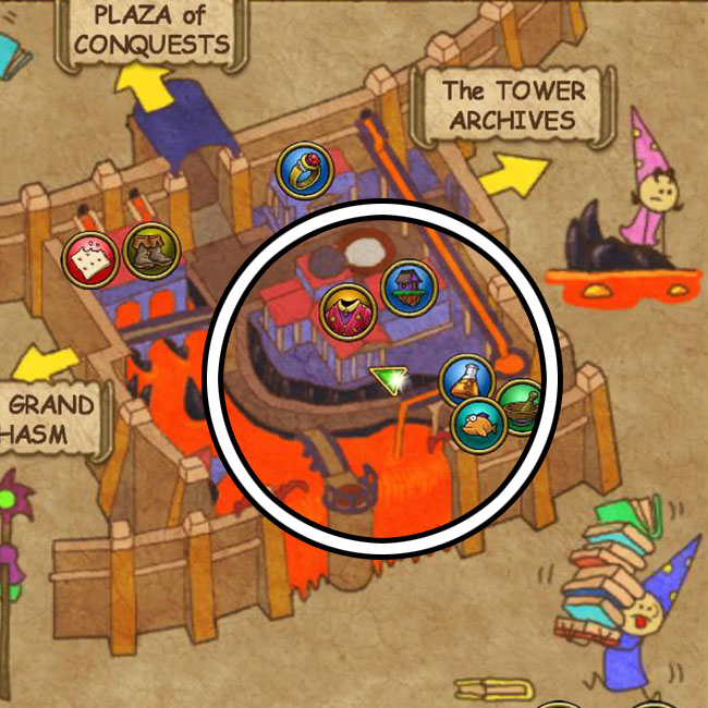 Dragonspyre Zeke Quest Guide: Stone Roses | Wizard101 - Swordroll's ...