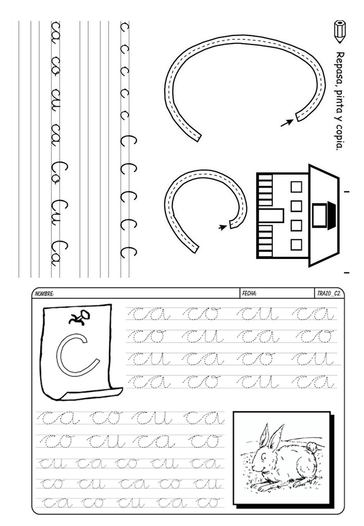 OS PEQUES DA PROFE IRIA : CONOCEMOS LA LETRA "C"