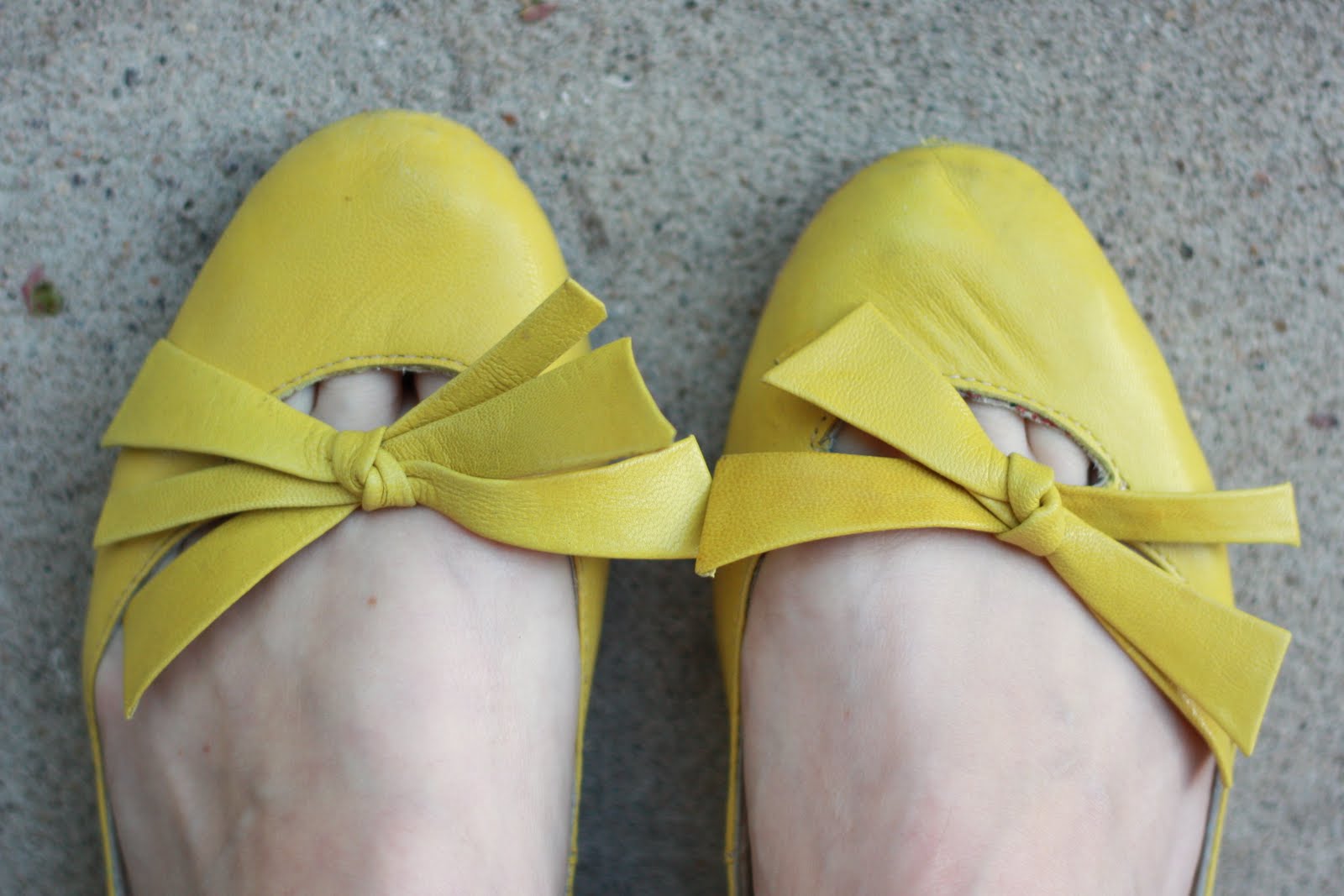 Yellow Shoes with Soul (and sole) - Live Free Creative Co