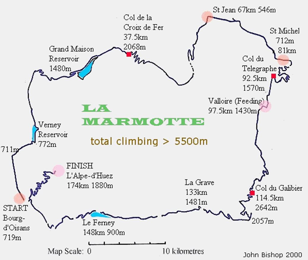 albertnet: From the Archives - Riding La Marmotte - Part I