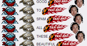 TWITCH SPAM | Caules, Copypastas, ASCII e BRAILLE art: NaM