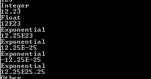 Code Genic... Recreating Code: Lex program to identify integer, float ...