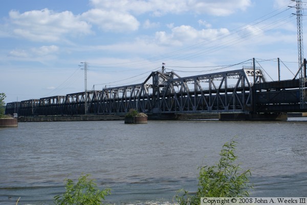 Industrial History: Santa Fe Bridge over Mississippi River at Fort ...