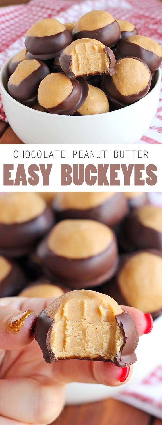 Easy Buckeyes - Cooking Tagline