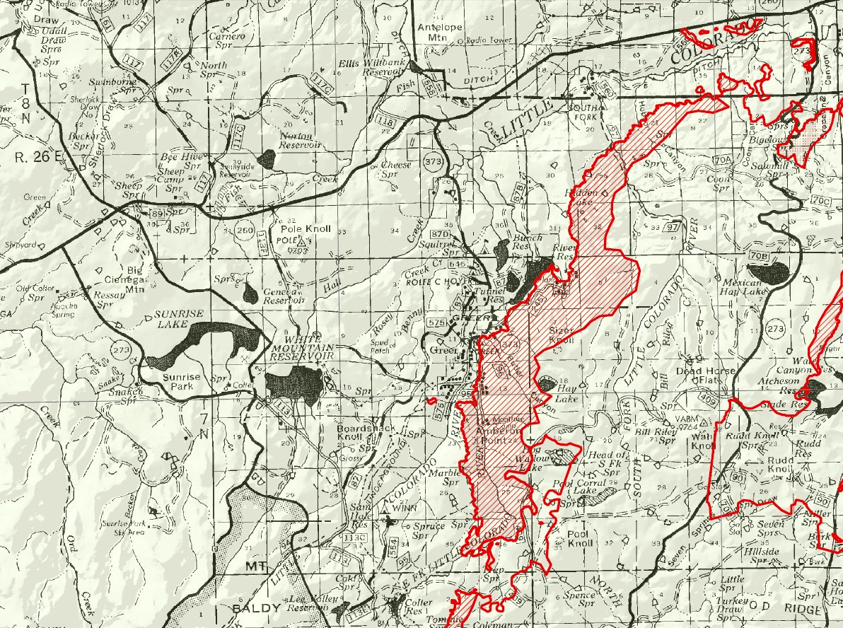 Community Calendar: #WallowFire IR focus map NorthWest fire area 06/08 ...