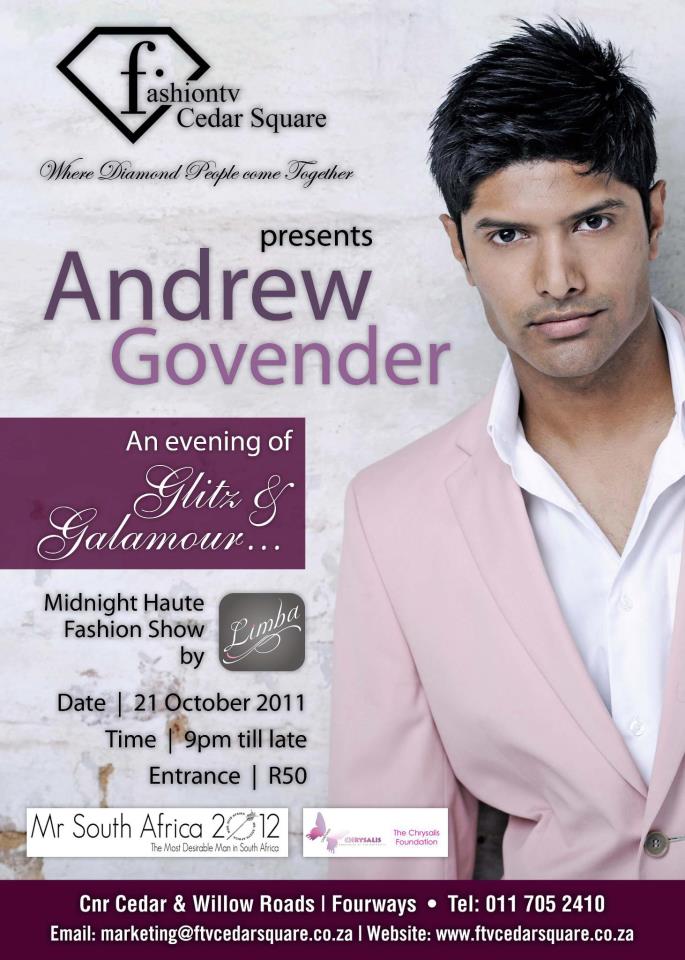 MISTERS DE VENEZUELA Y EL MUNDO: MÍSTER MUNDO 2012 - SUDÁFRICA - Andrew ...