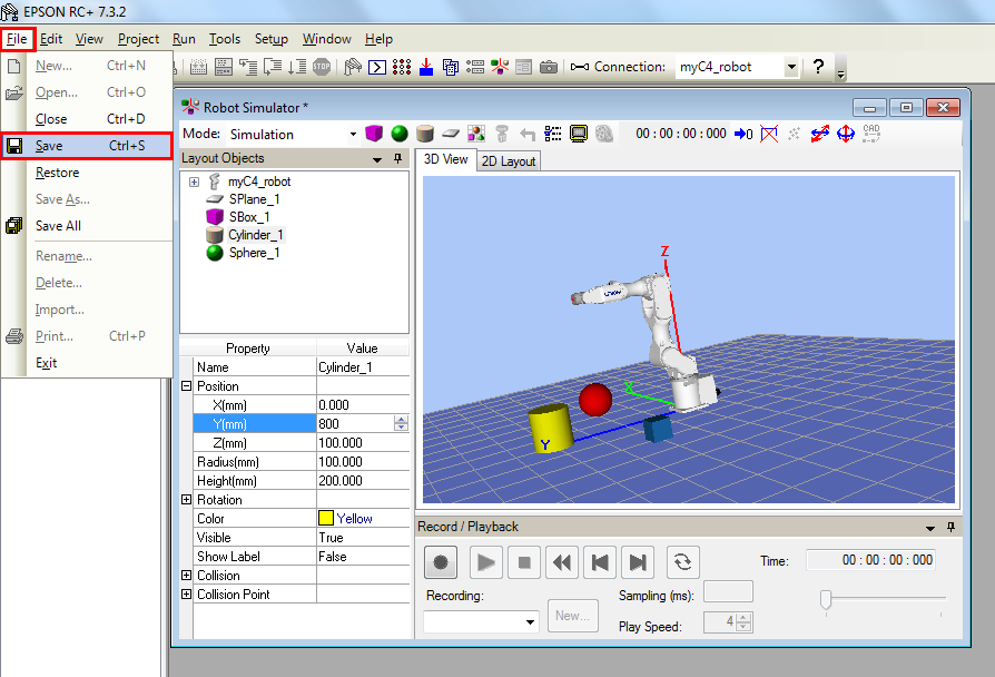 Create EPSON Robot Environment/Layout for Simulation | Robotics University