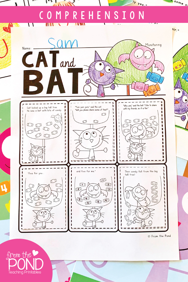 A Division Math Story - Cat and Bat | From the Pond