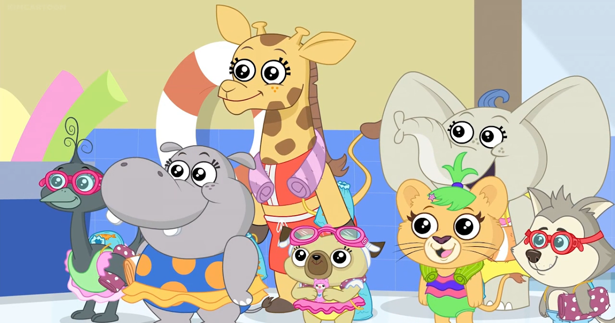 Shirtless Drawn Cartoon Boys: Peter Wolfcub, Nico Panda, Barry Bear ...