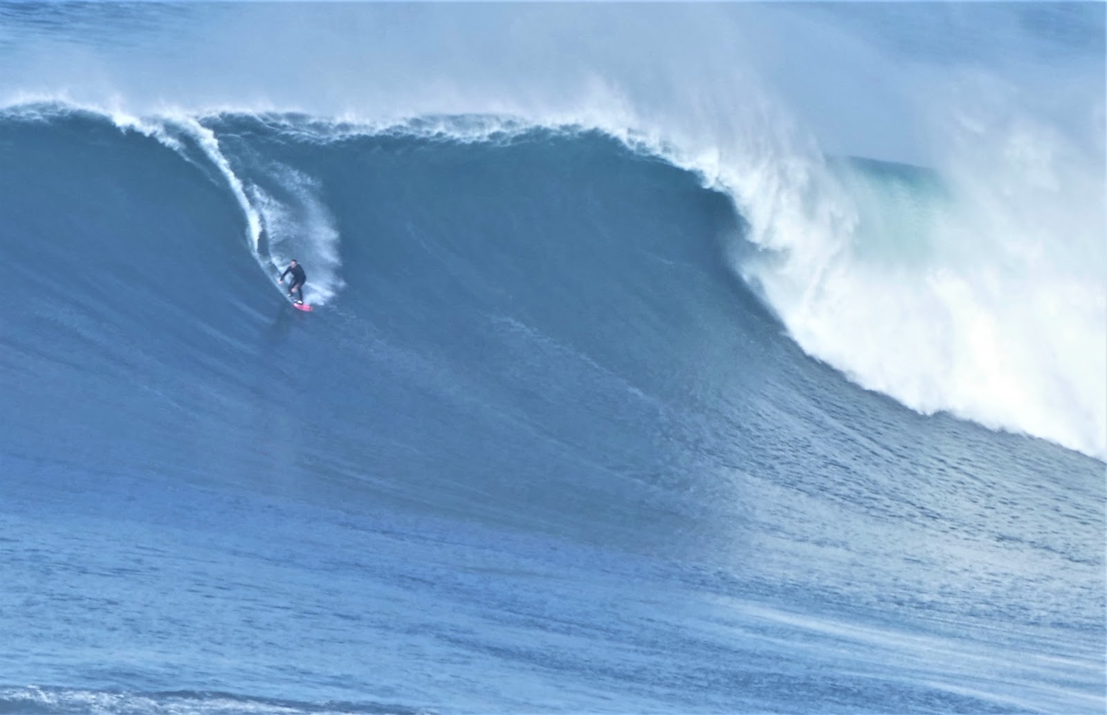 Nazare, Portugal. Big wave festival
