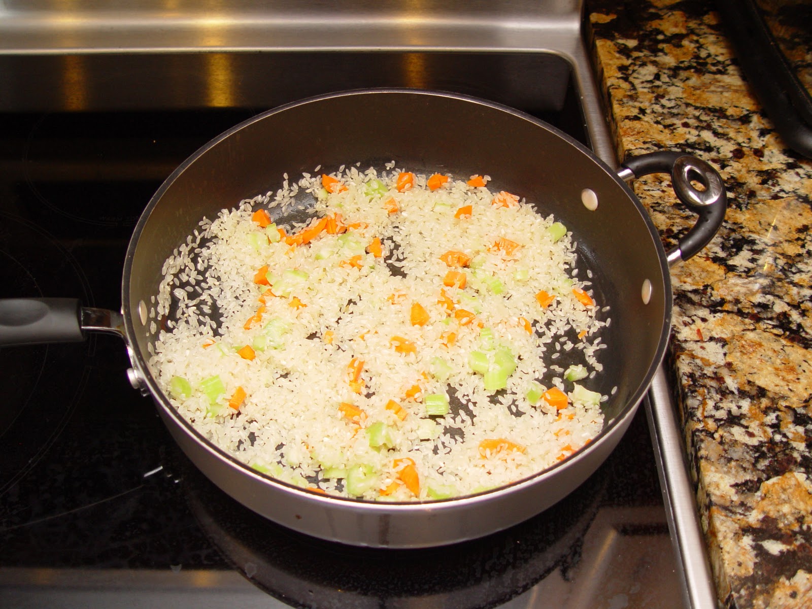 Rice Pilaf with Almonds - Jamie Cooks It Up
