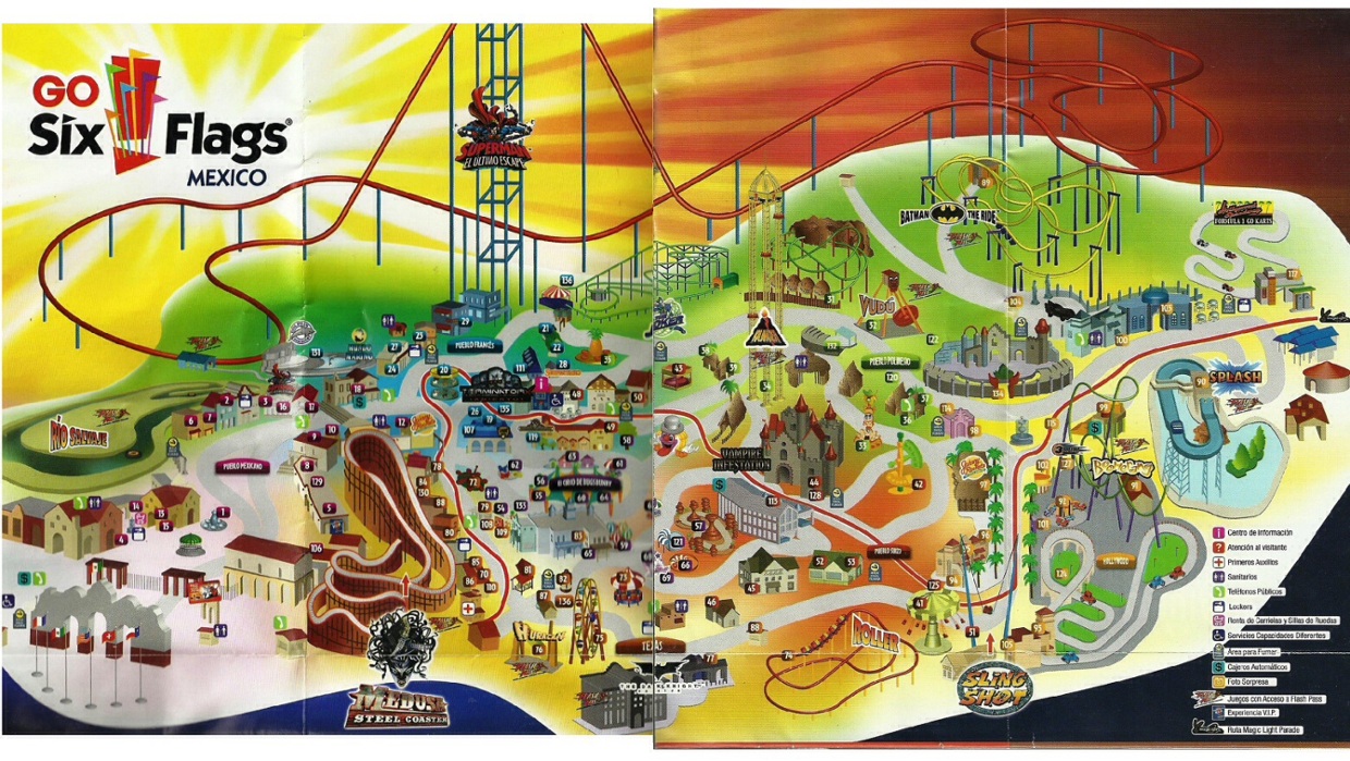 O que fazer na CDMX - SIX FLAGS | Viviendo en el México Mágico!