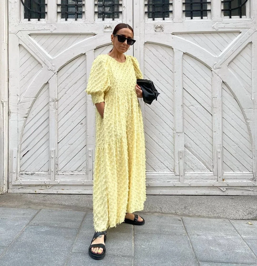 How to style a yellow dress? | Melody Jacob