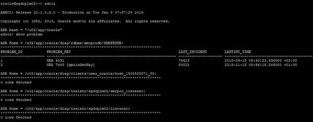 Oracle Database Commands and Practical Examples: Oracle 12c ADCRI ... Oracle Database Commands and Practical Examples: Oracle 12c ADCRI ...