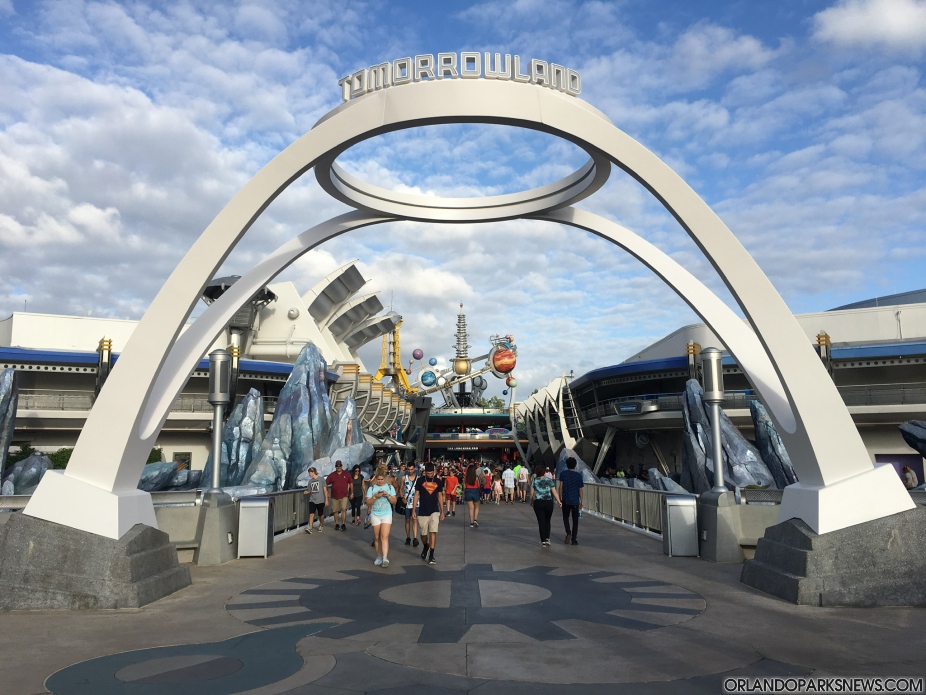 Magic Kingdom Update: New Tomorrowland Sign Debuts (PART 1) - Orlando ...