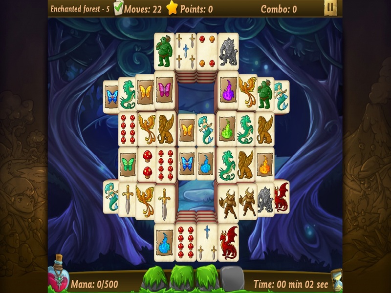 Elves vs. Goblin Mahjongg World