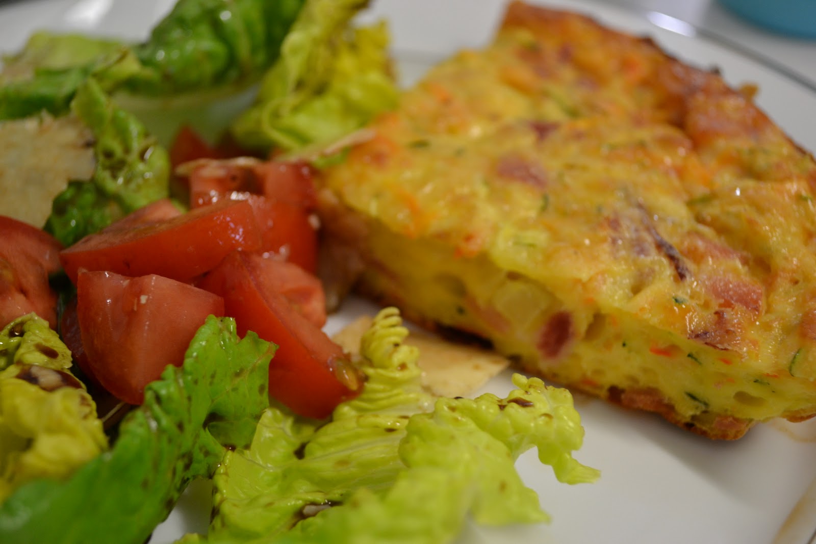 My Recipe Blog-Book: Impossible Quiche