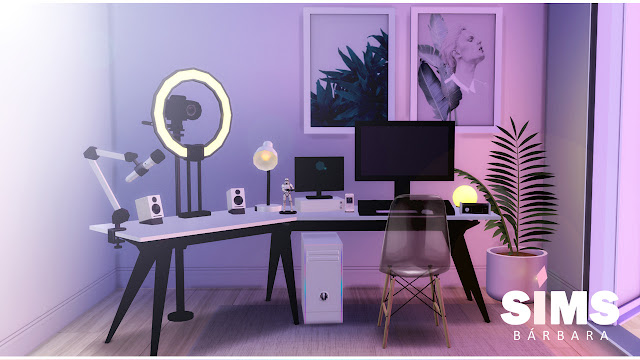 SIMS 4 | VIDEO STATION RECOLOR DOWNLOAD - Bárbara Sims