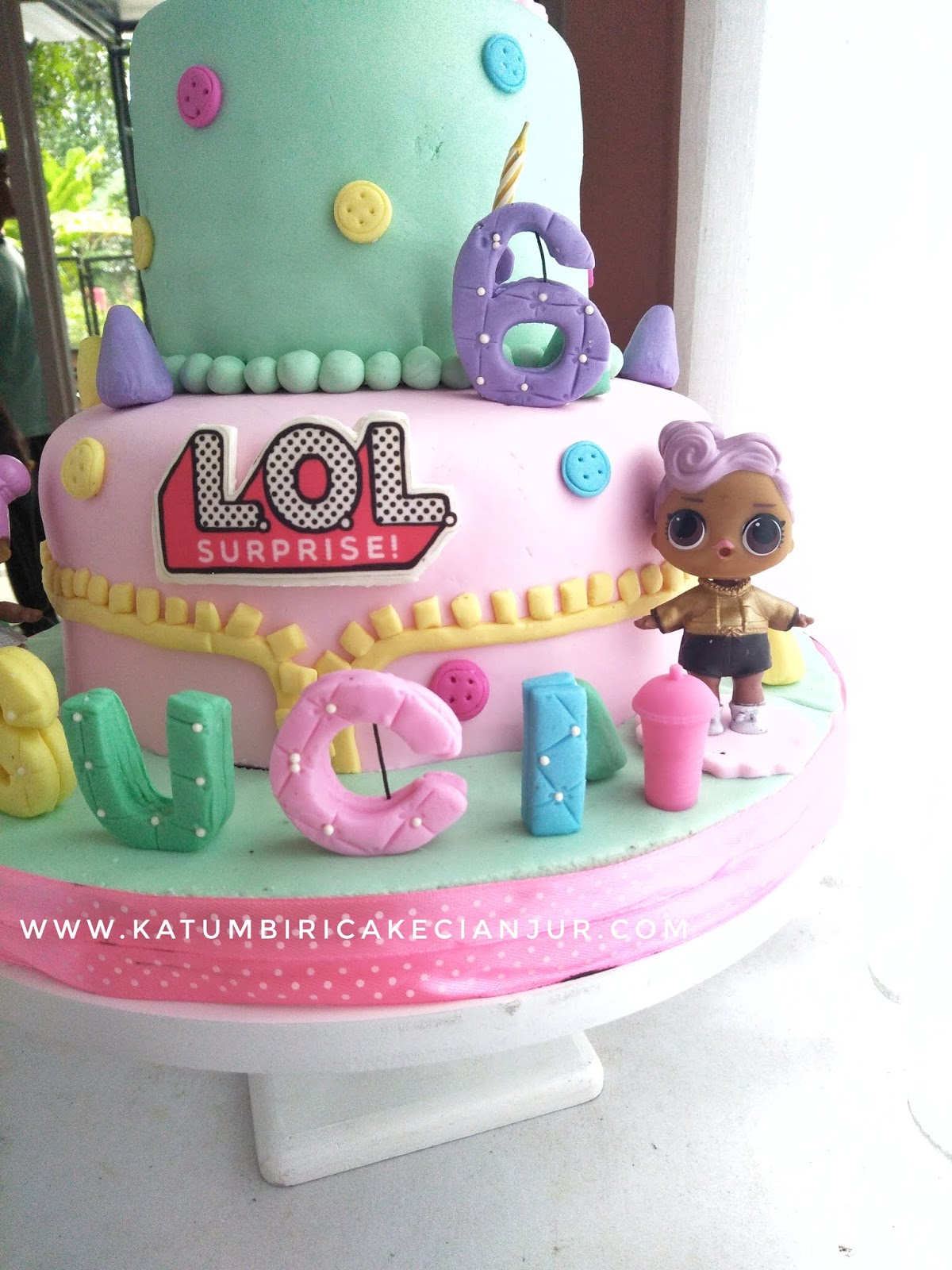 Kue Ulang Tahun LOL - Katumbiri Custom Cake Cianjur