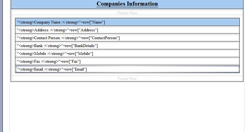 Yaragalla's Blog: Generating PDF Using POJO Datasource With BIRT In Core Java
