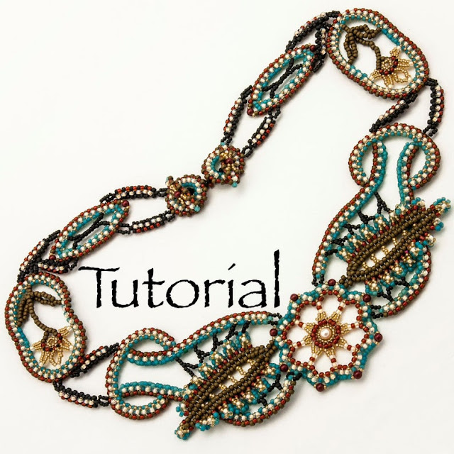 Open Frame Beaded Jewelry Tutorials by Jewelry Tales / The Beading Gem