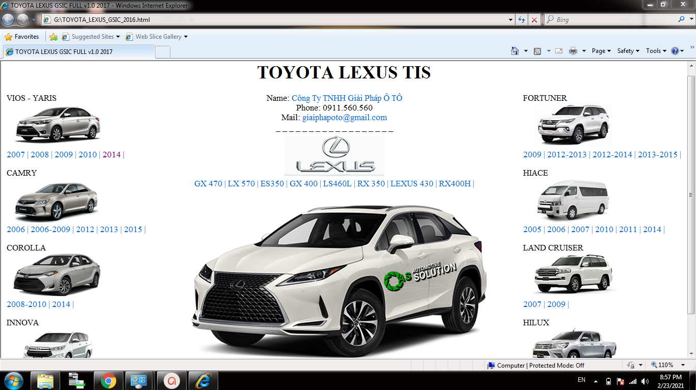 Bài 1: Hướng dẫn tải và cài đặt Toyota TIS ~ HBLACK