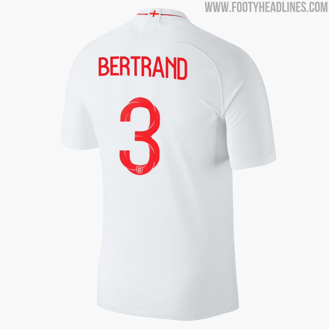 In Detail | Unique Nike England 2018 World Cup Font Revealed - Footy ...