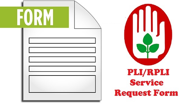 PLI/RPLI Application Form for Service Request- Download Link ~ India ...