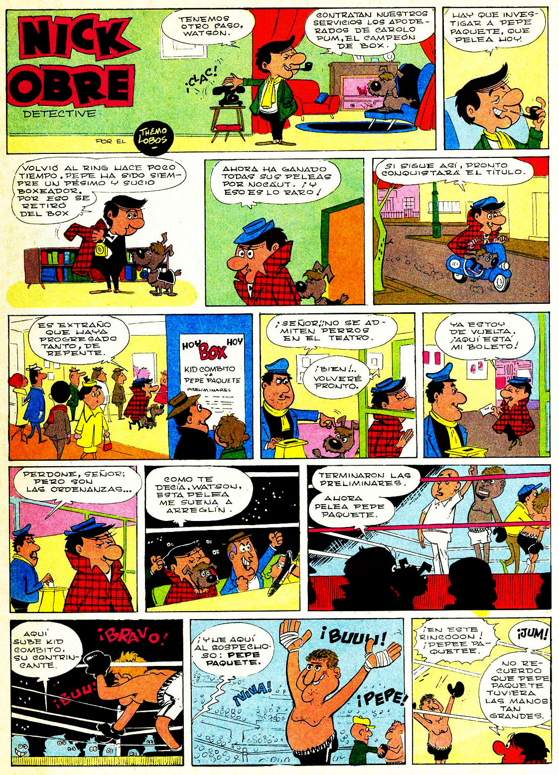 Los cómics de Machete: Humor