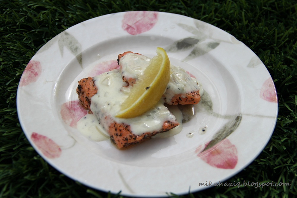 mikahaziq: Resepi Salmon Ringkas dan Mudah