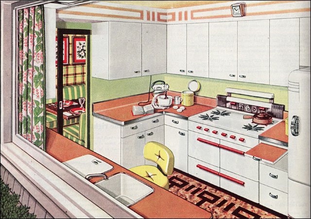 30 Beautiful American Kitchens From the 1940s ~ Vintage Everyday