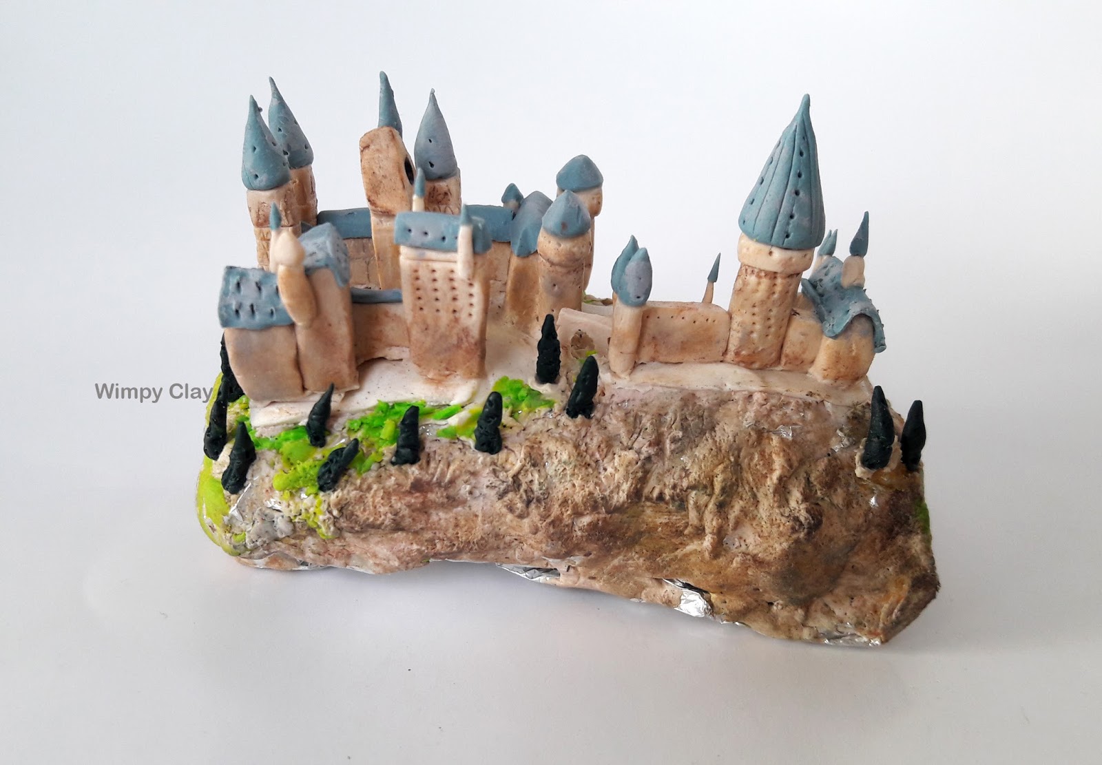 Wimpy Clay: Miniature Hogwarts Castle Harry Potter Inspired