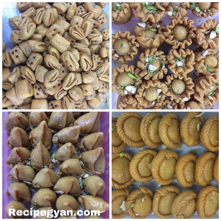 Gujia Recipe | How to make gujia |Different type of Gujia - RecipeGyan