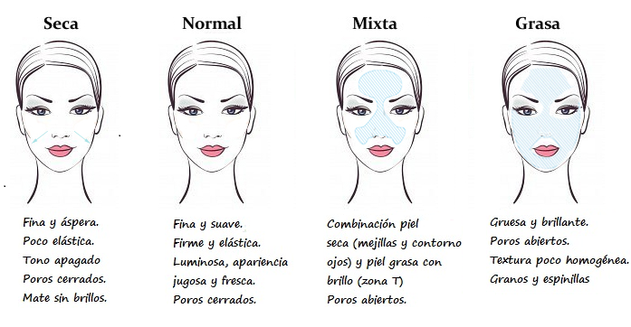 Tipos De Piel Y Como Identificar La Tuya