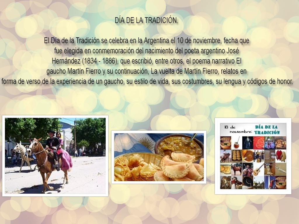 EPA-11 Geografia: Día de la Tradición.