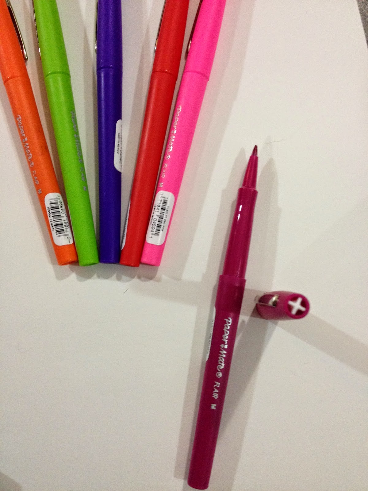 Color Pen Review: Papermate Flair