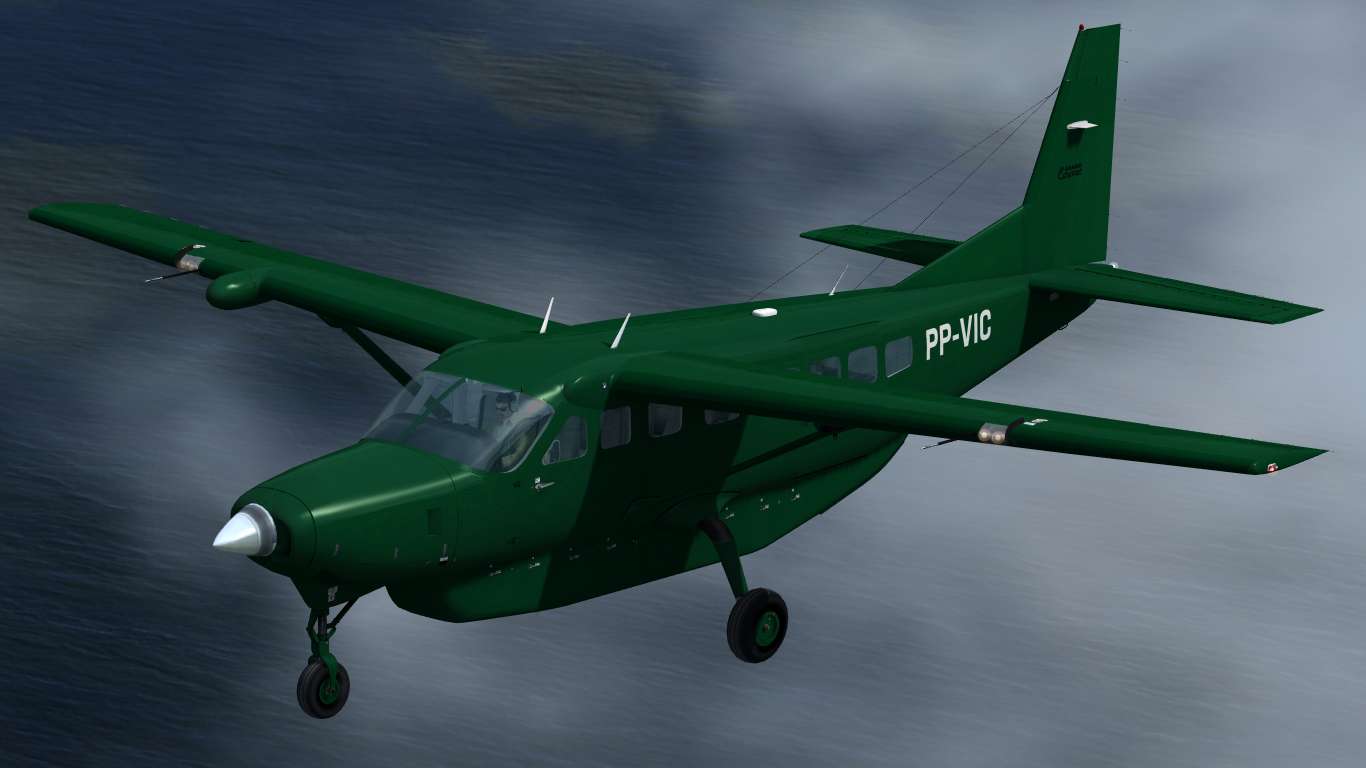Texturas Brasileiras: Cessna C208B Grand Caravan PP-VIC
