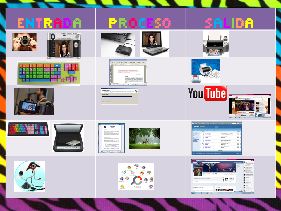 Stephanie Carlos: Realiza 5 ejemplos de entrada de datos a la ...