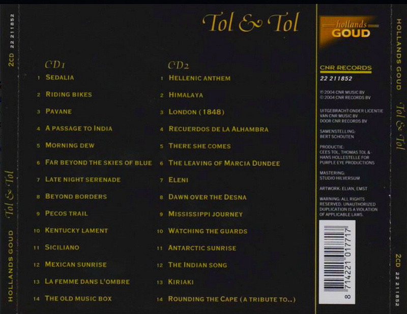 ENTRE MUSICA: TOL & TOL - Tol & Tol (2 CDs)