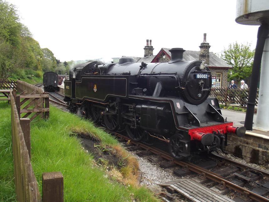 Steam Memories: BR Standard class 3 tank at Oxenhope