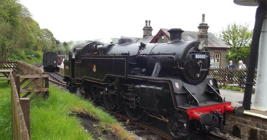 Steam Memories: BR Standard class 3 tank at Oxenhope
