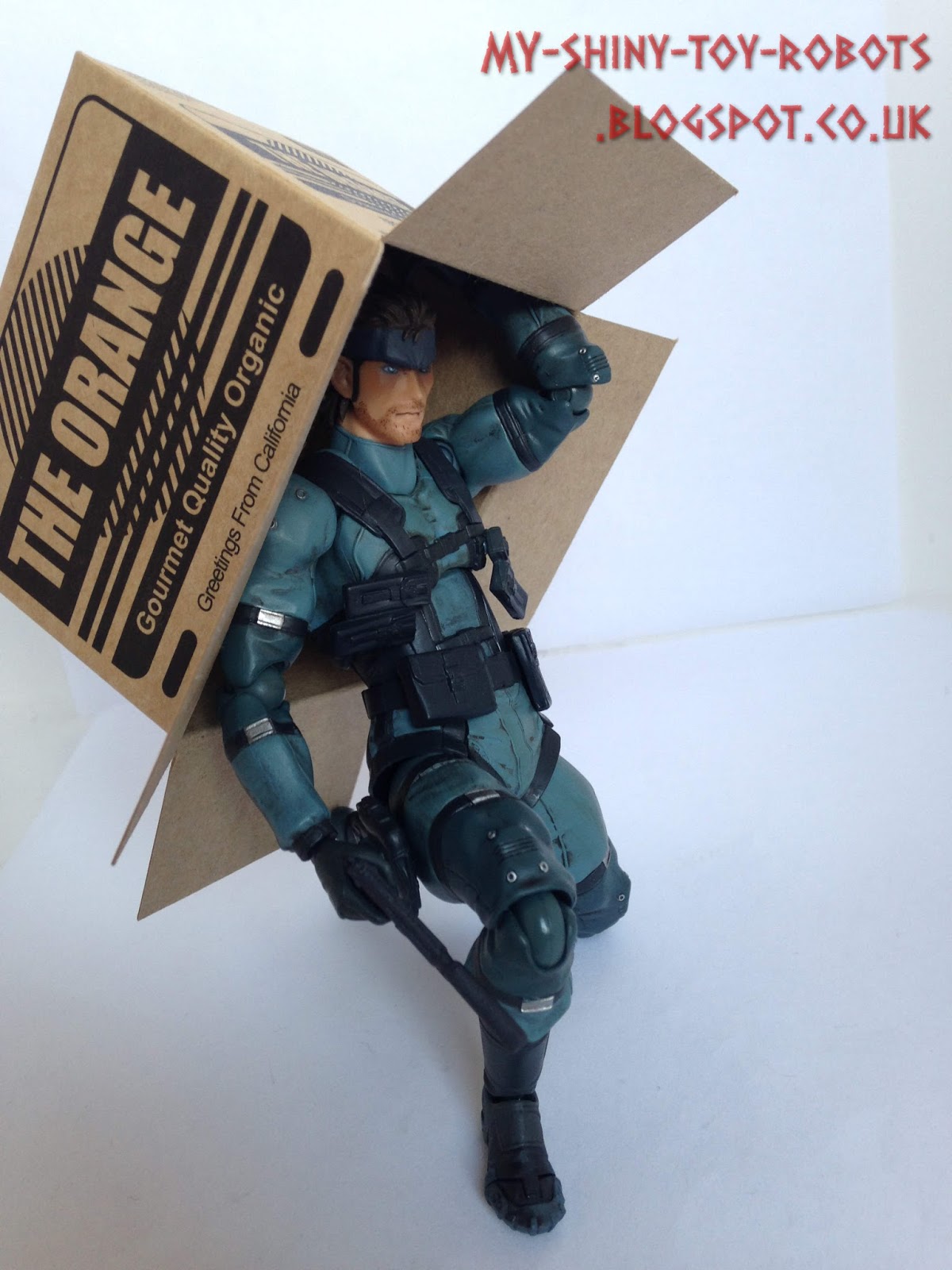 My Shiny Toy Robots: Toybox REVIEW: Figma Solid Snake MGS2 Ver.