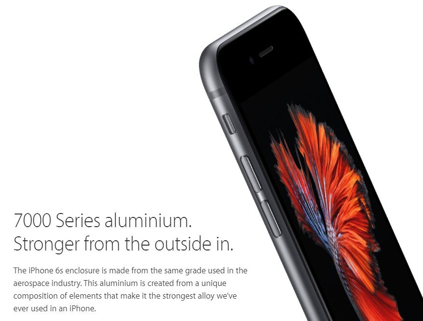 The choice is clear - Aluminium body for high end smartphones