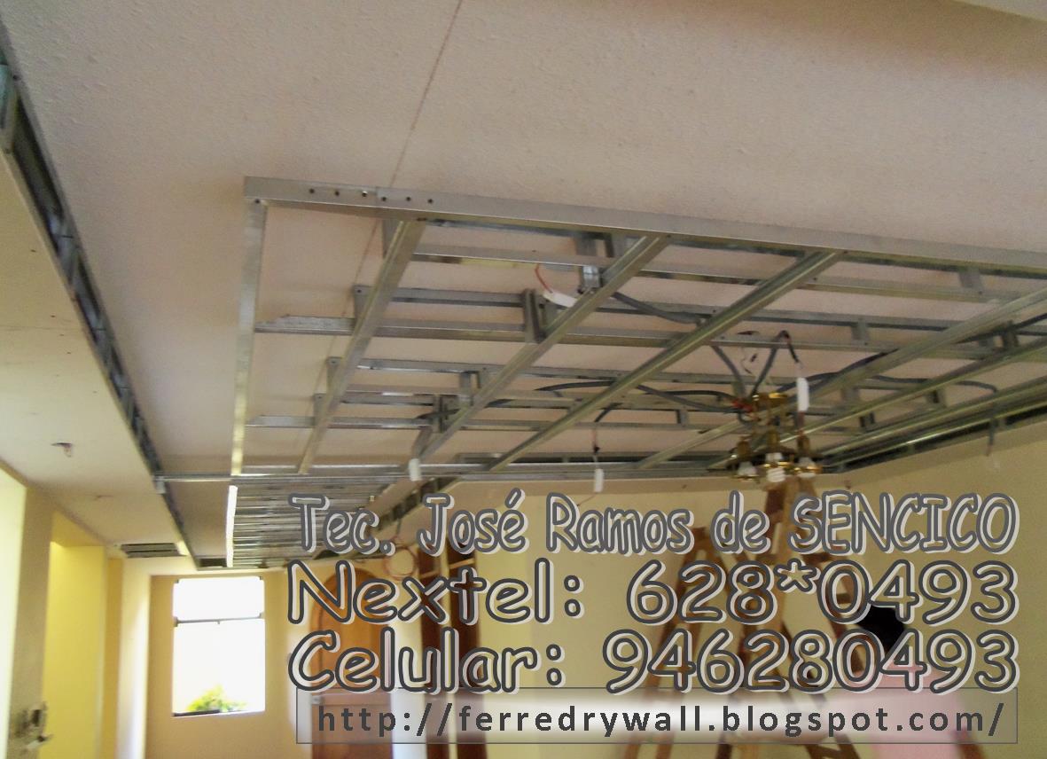 Cielo Raso Suspendido o Colgante con Diseños