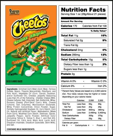Crunchy Cheddar Jalapeno Cheetos: Crunchy Cheddar Jalapeno Cheetos ...