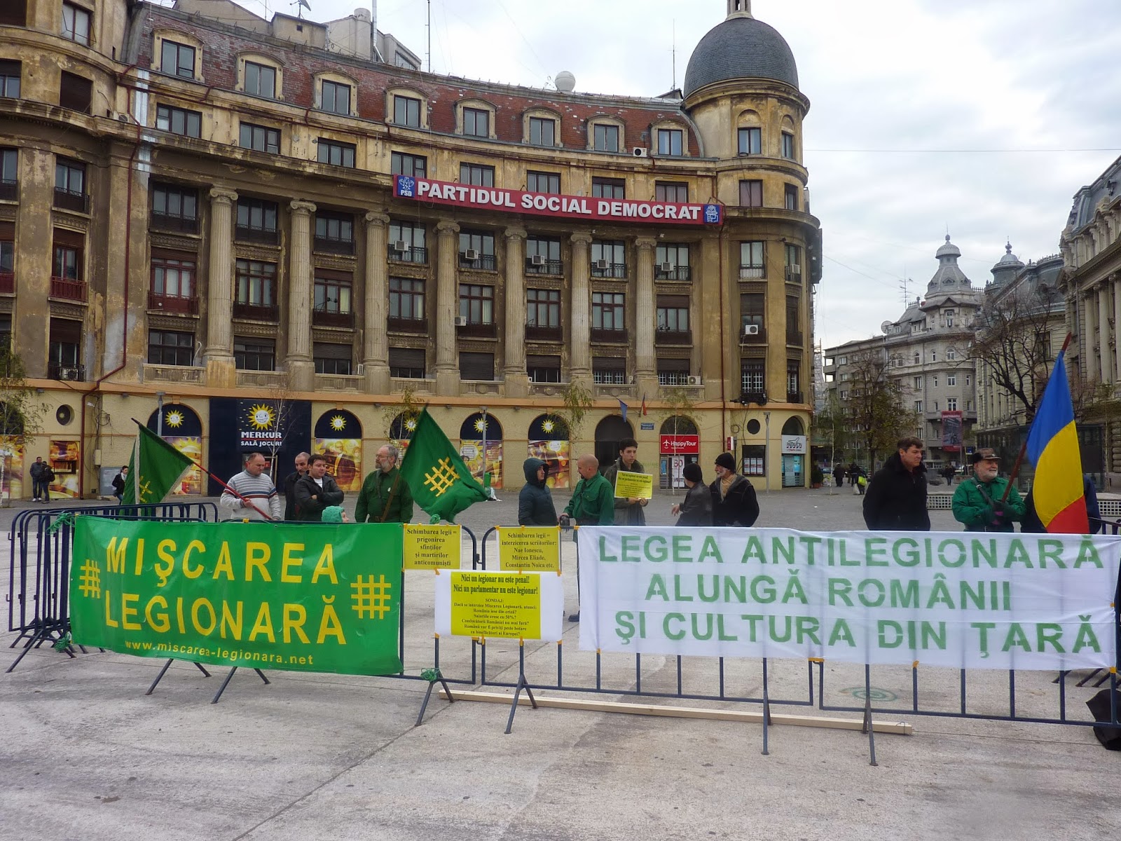 Serban Suru: Miting Legionar împotriva apariţiei legii antilegionare