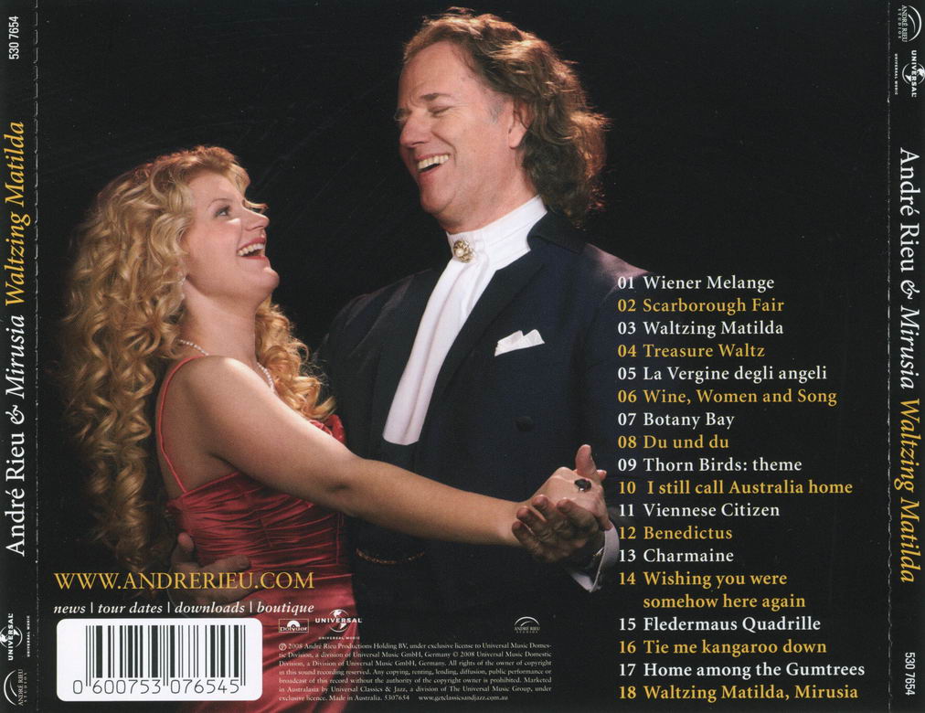 ENTRE MUSICA: ANDRE RIEU & MIRUSIA - Waltzing Matilda